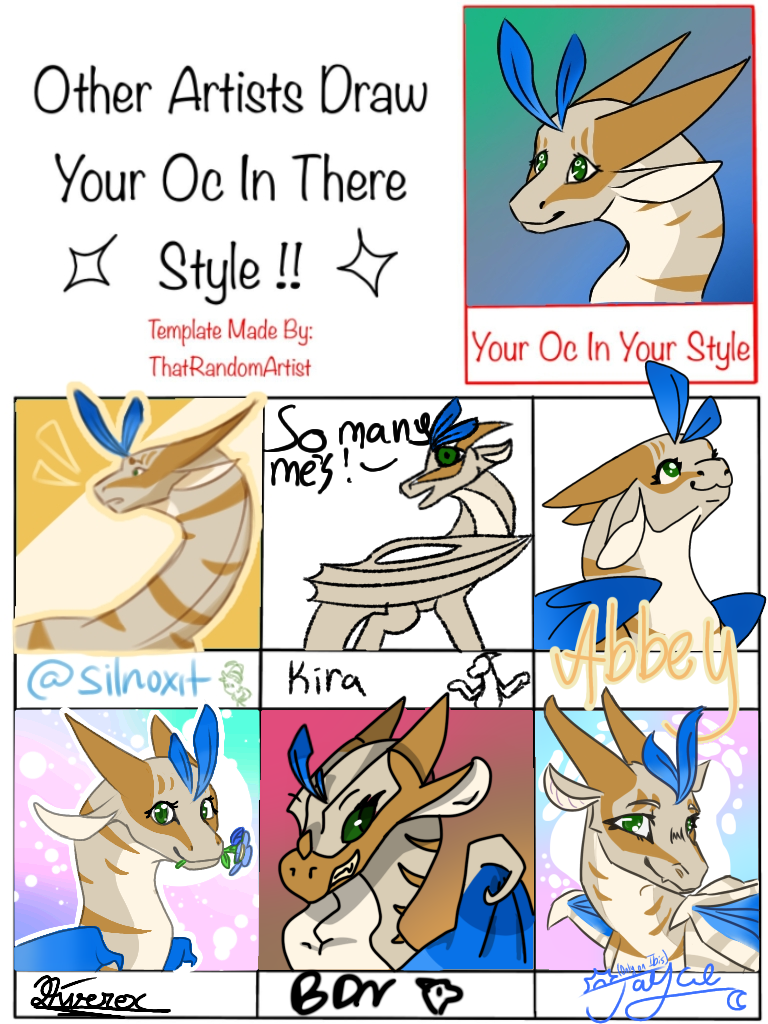 Dragon Collab - ibisPaint