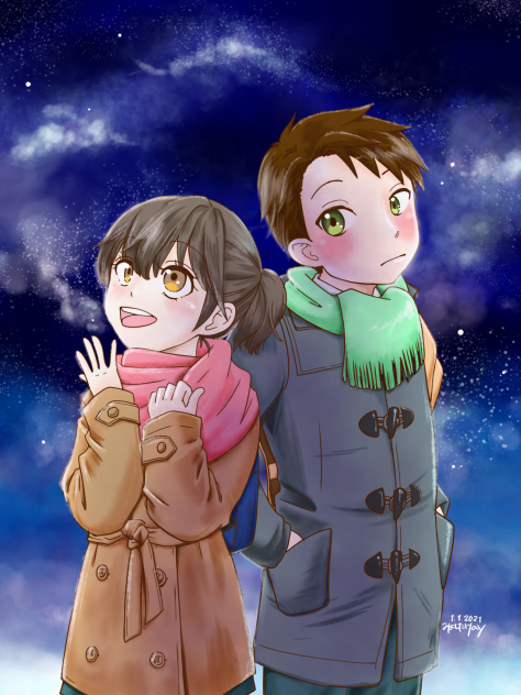 Walking home - ibisPaint