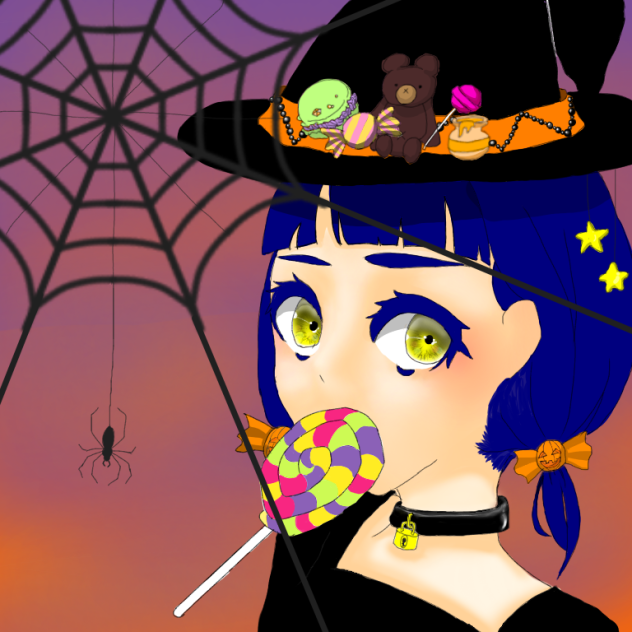 happy Halloweeeeeeeeen？ - ibisPaint