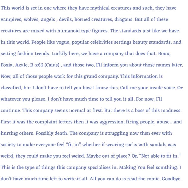 Words to regard the comic. - ibisPaint