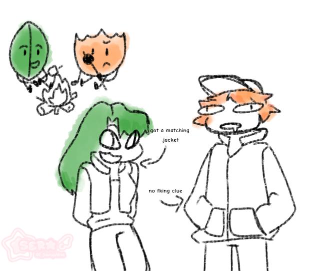 leafy n fiery - ibisPaint