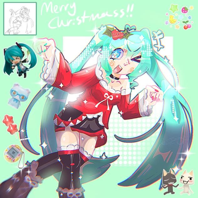 CHRISTMASS MIKU XC - ibisPaint