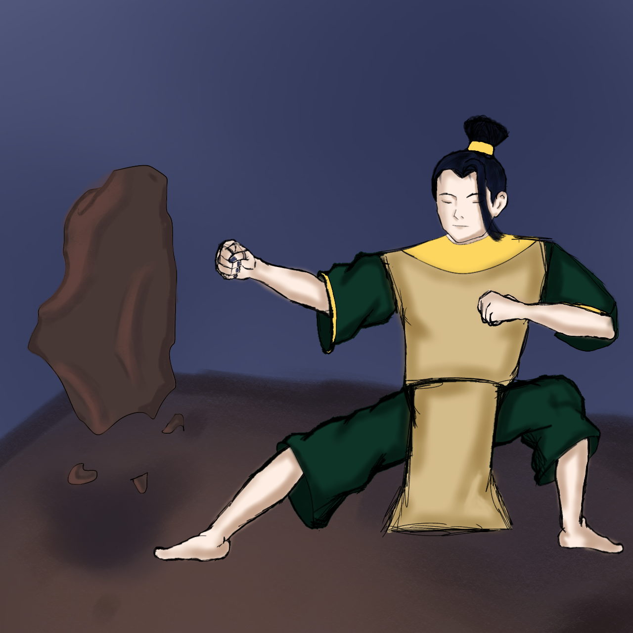 Earthbending - ibisPaint