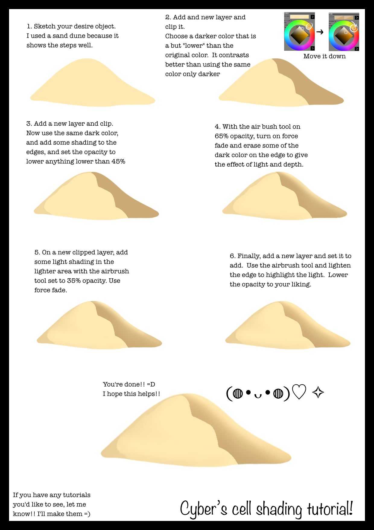 Cyber's Cell Shading Tutorial - ibisPaint