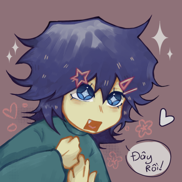 bé xin ngoan iu - ibisPaint