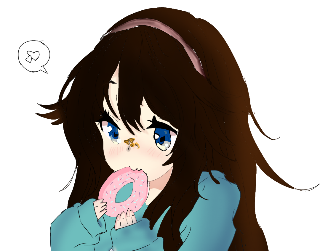 donut girl ドーナツガール - ibisPaint