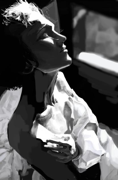 pluvium grandis hard light study - ibisPaint