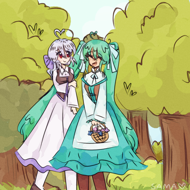 forest lesbians my beloved - ibisPaint