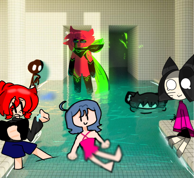 Pool collab - ibisPaint