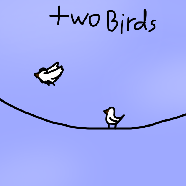 Two Birds - ibisPaint