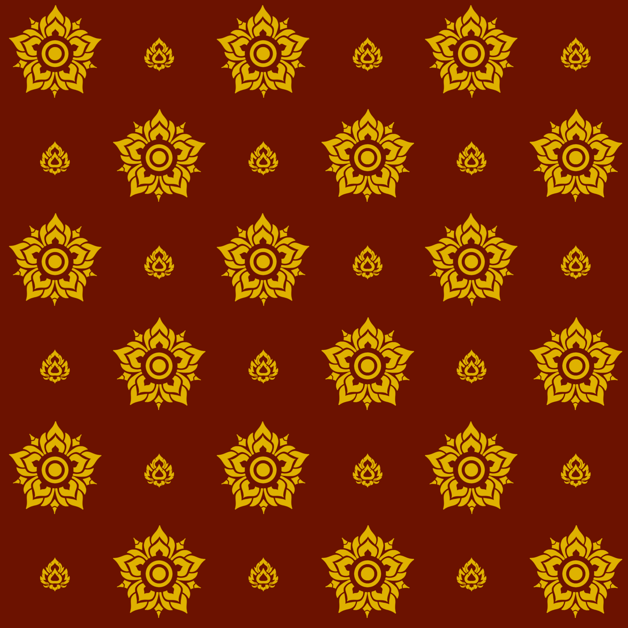 thai cloth pattern 5 - ibisPaint
