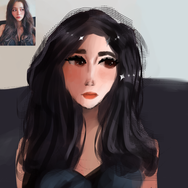 Using reference 💕 - ibisPaint