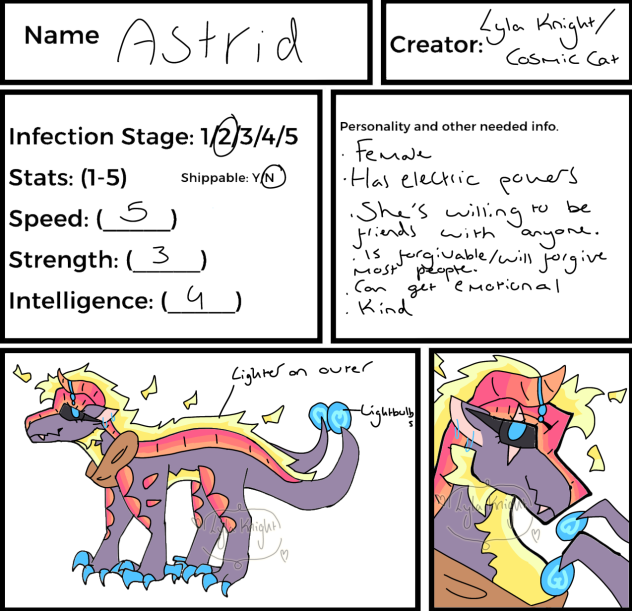 Character for Raptor Flight - ibisPaint