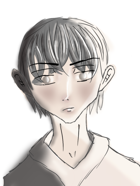 shocked boy - ibisPaint