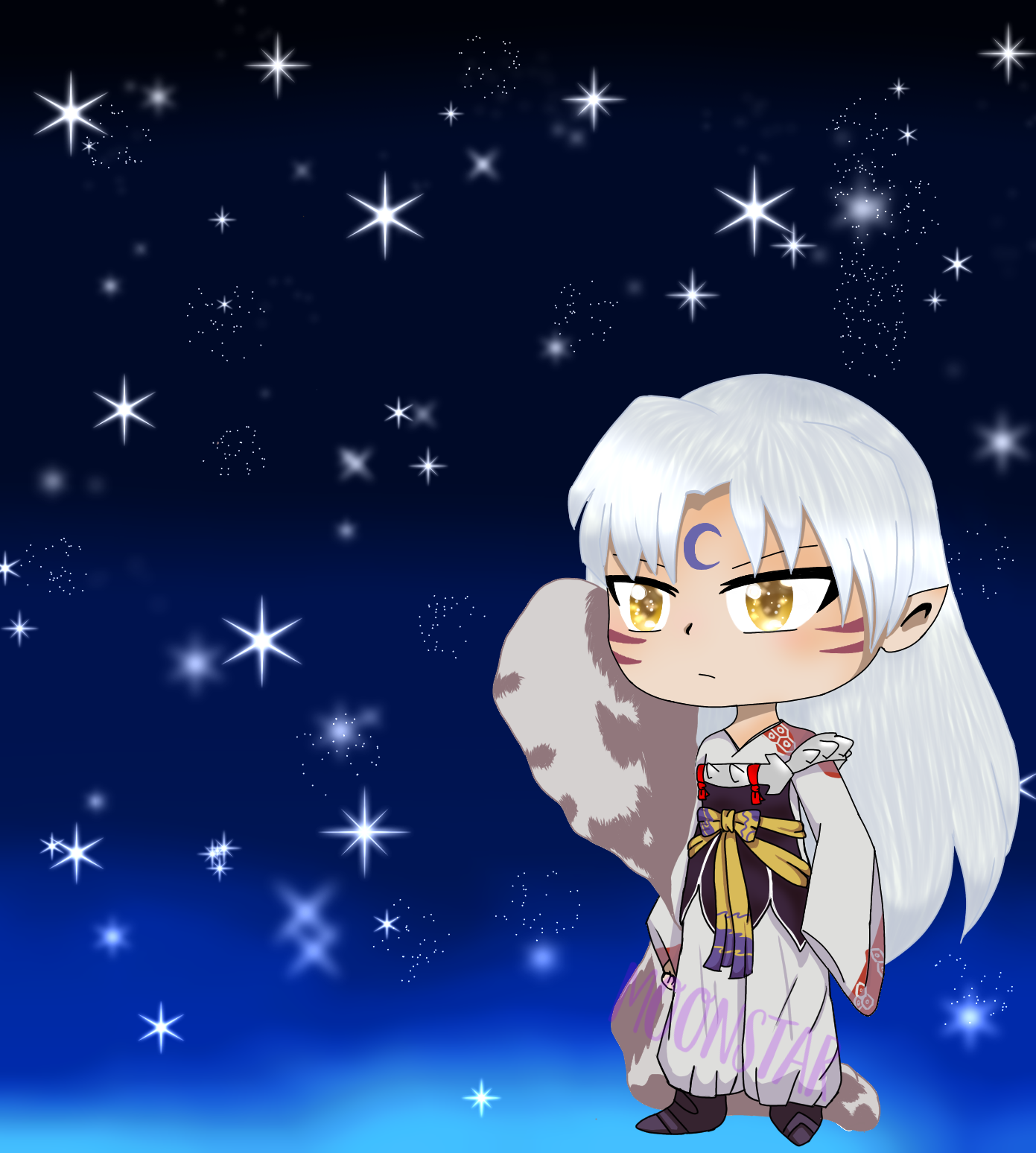 Lord Sesshomaru Gacha Edit - ibisPaint