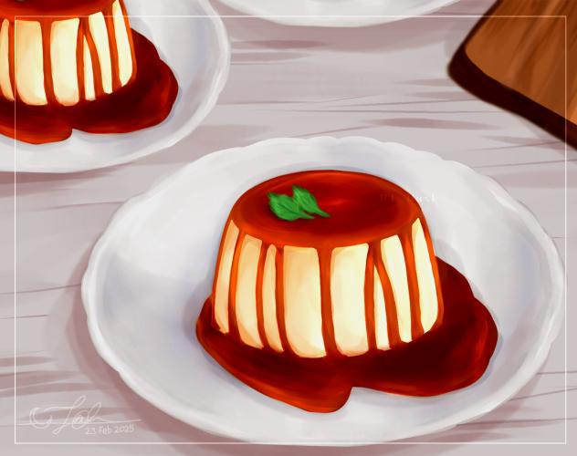 pudding 🍮 - ibisPaint