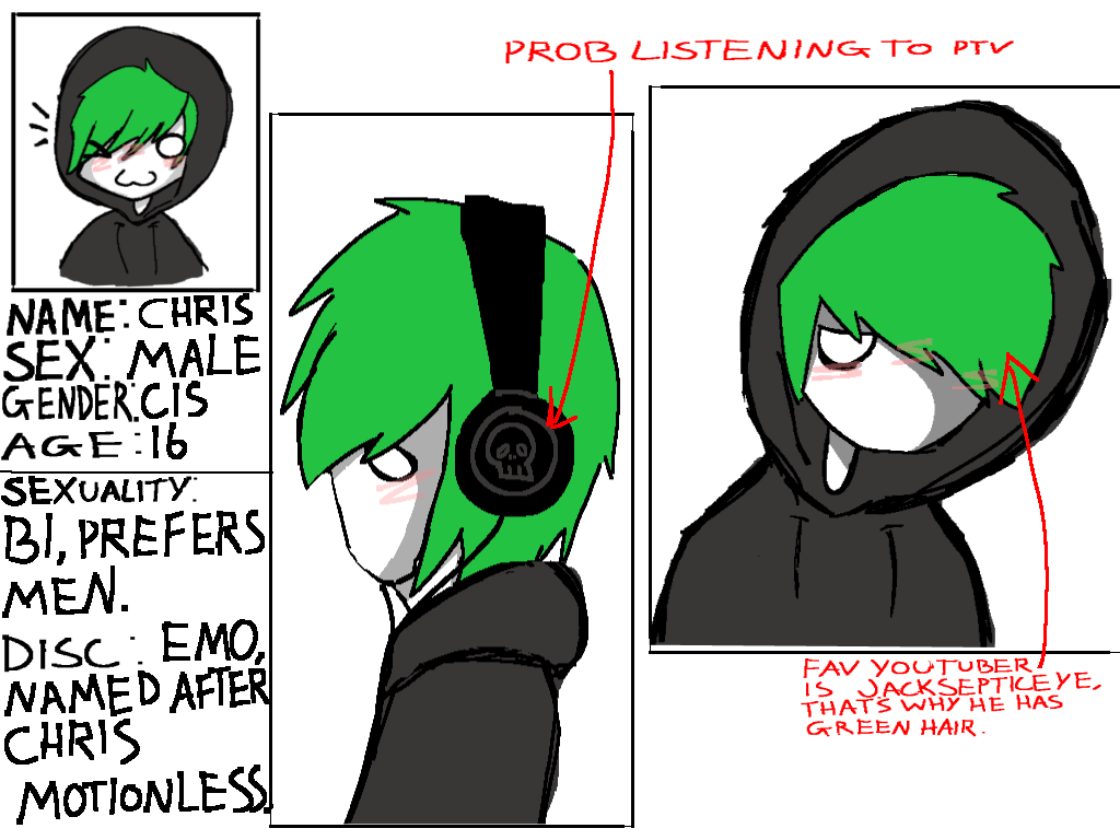 Chris!! (new OC) - ibisPaint