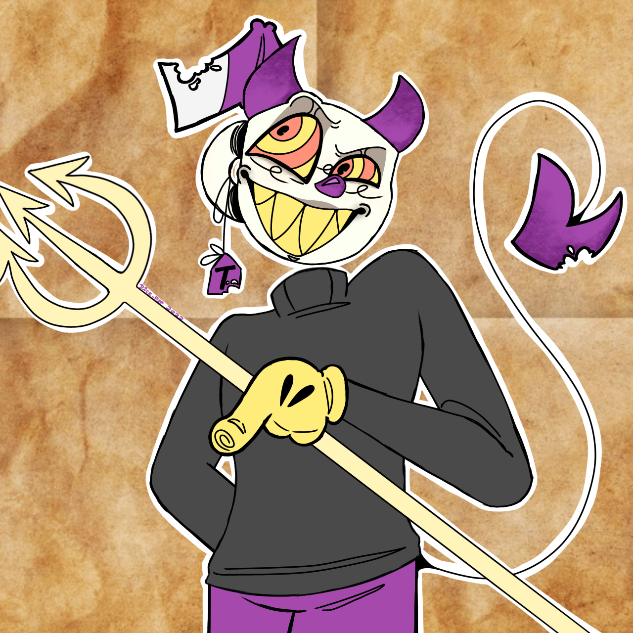 Evil cuphead - ibisPaint