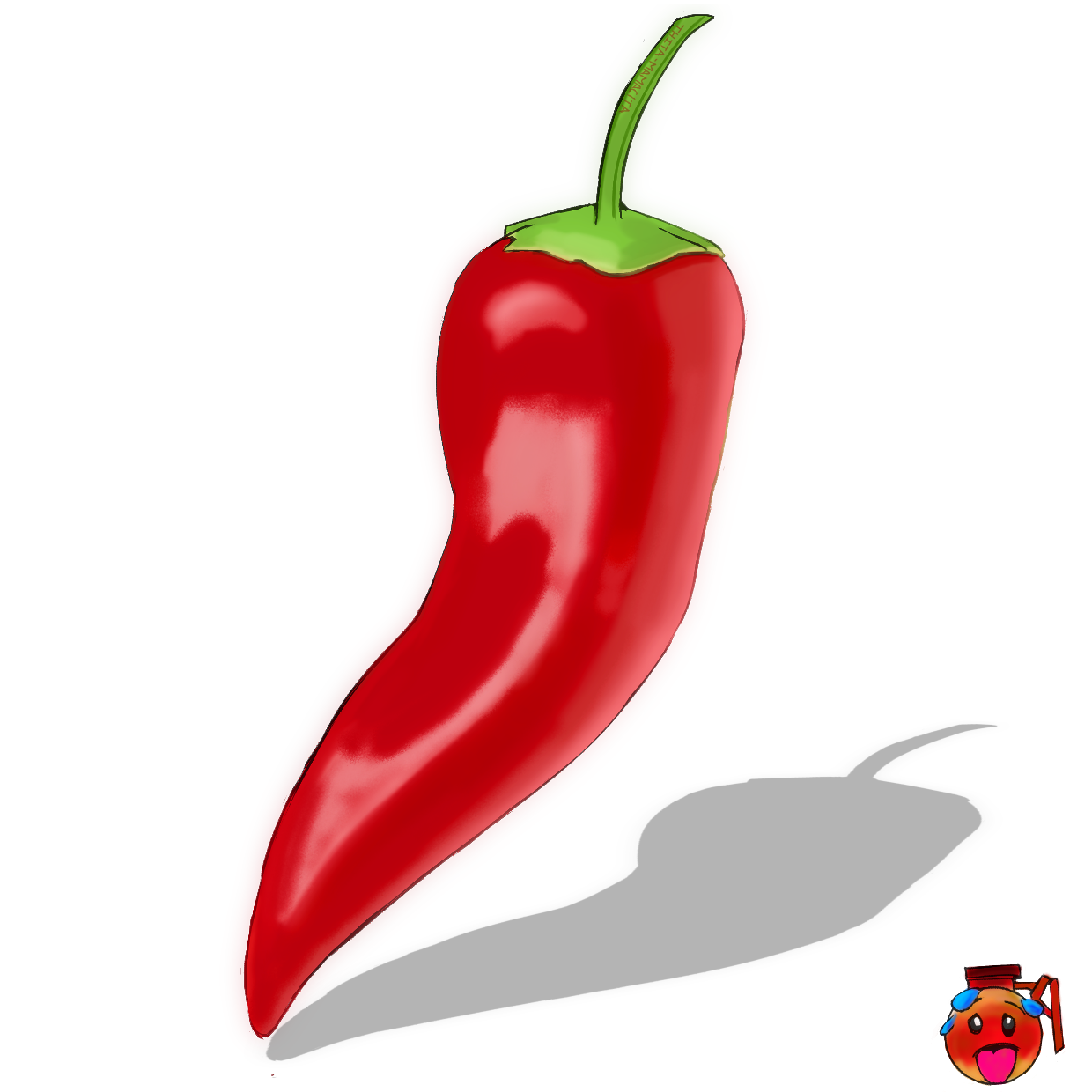 Red Chilli pepper - Thita - ibisPaint