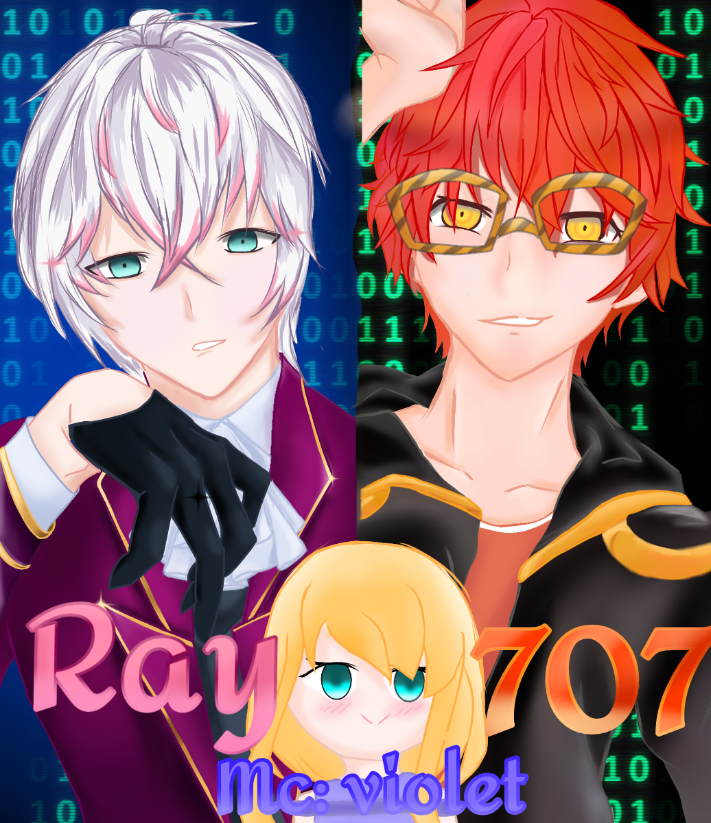Ray💙and 707 mystic messenger - ibisPaint