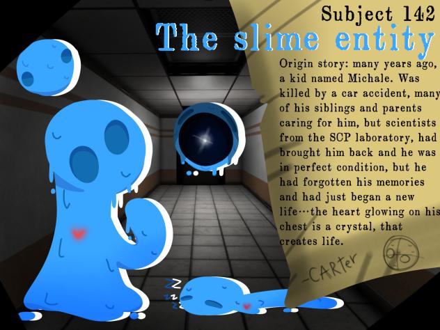 The slime entity… - ibisPaint