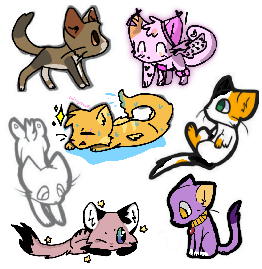 CAT collab - ibisPaint