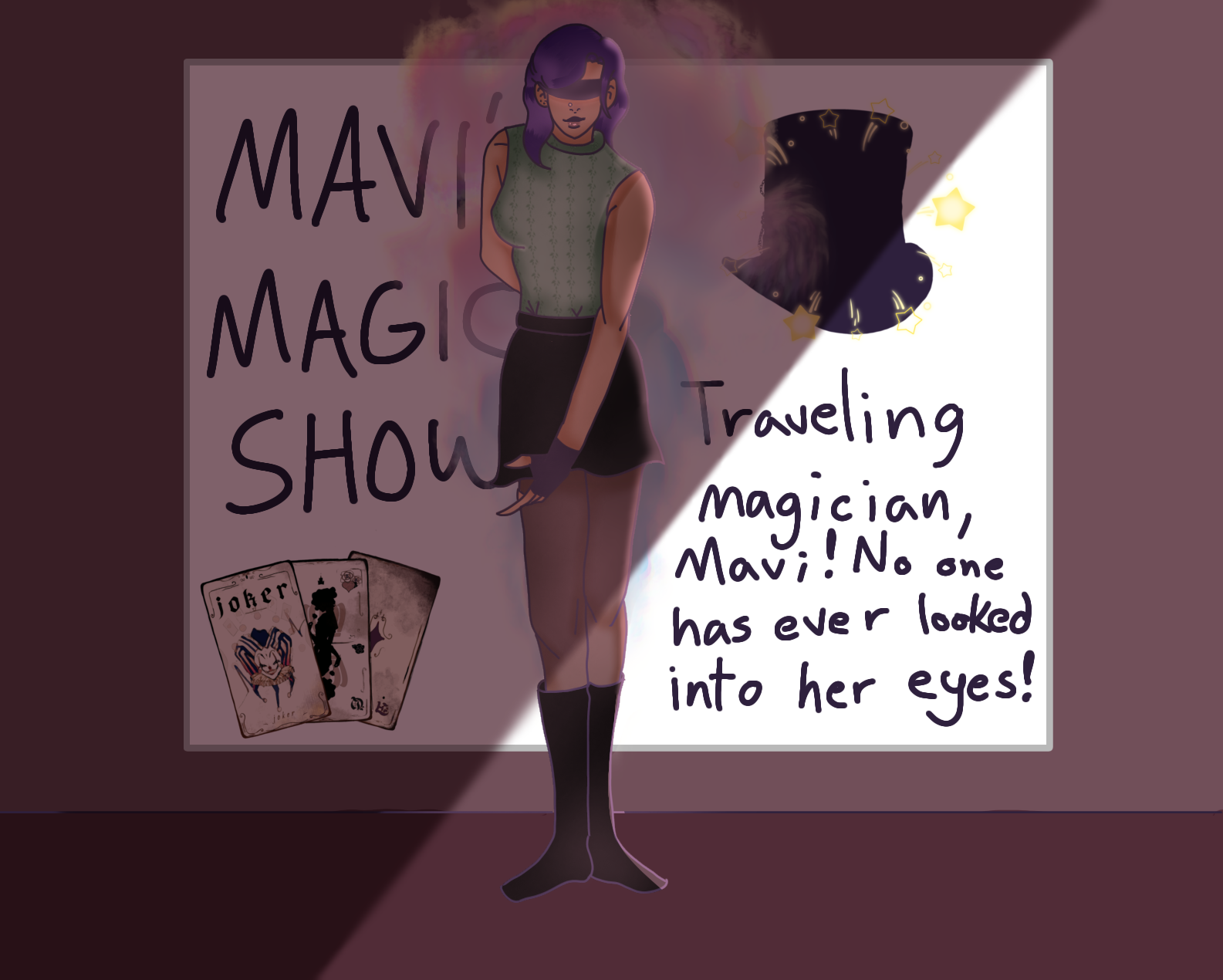 Mavi the magician - ibisPaint