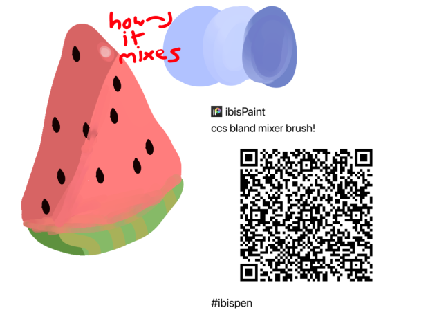 Mixer brush - ibisPaint