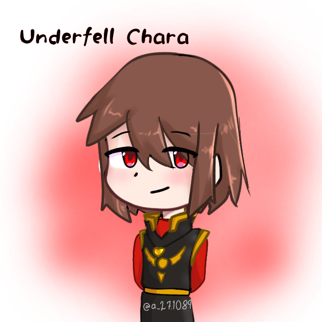Underfell Chara - ibisPaint