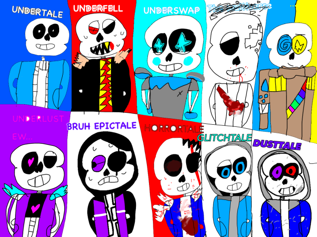 AUS UnderTale - ibisPaint