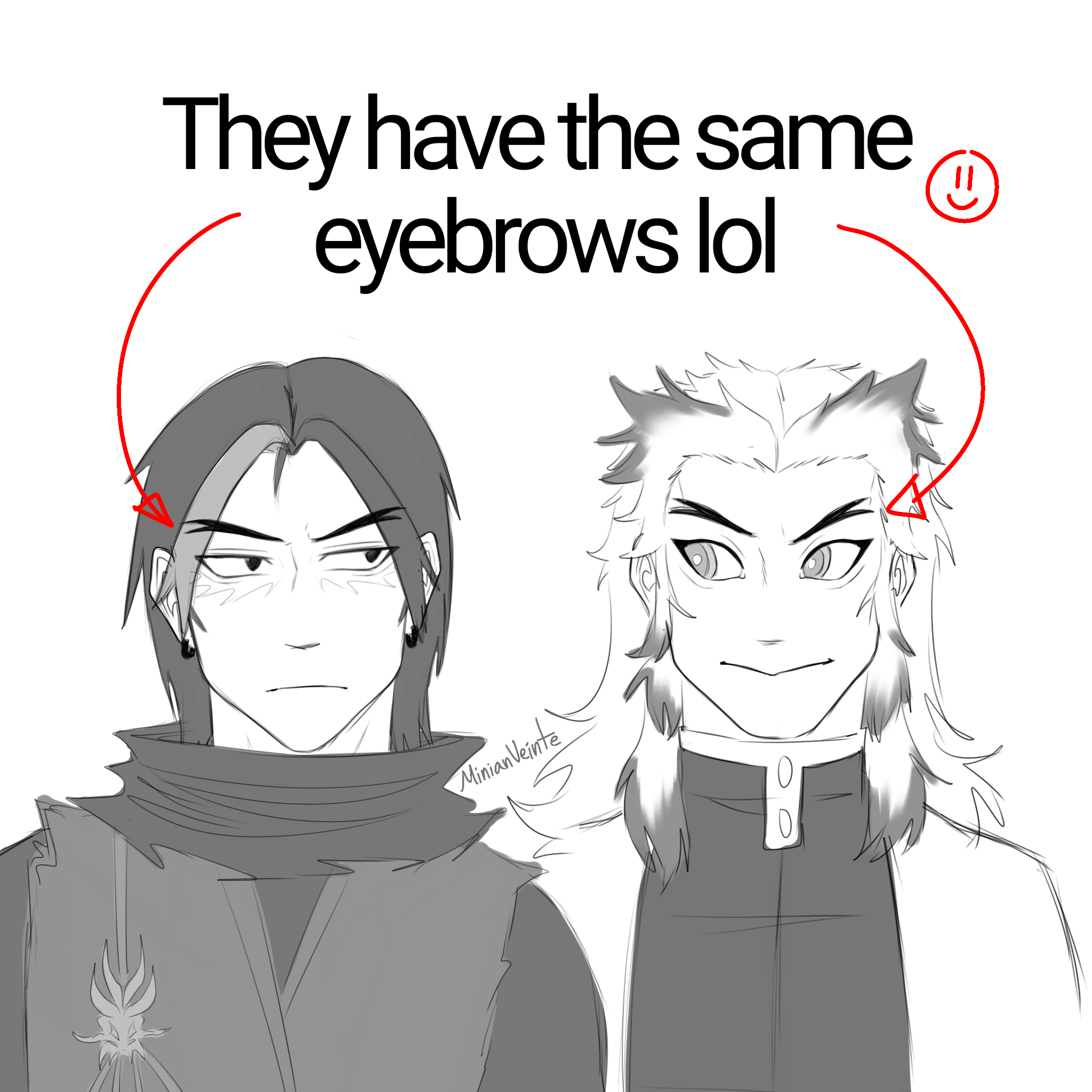 Morro and Rengoku bc I can - ibisPaint