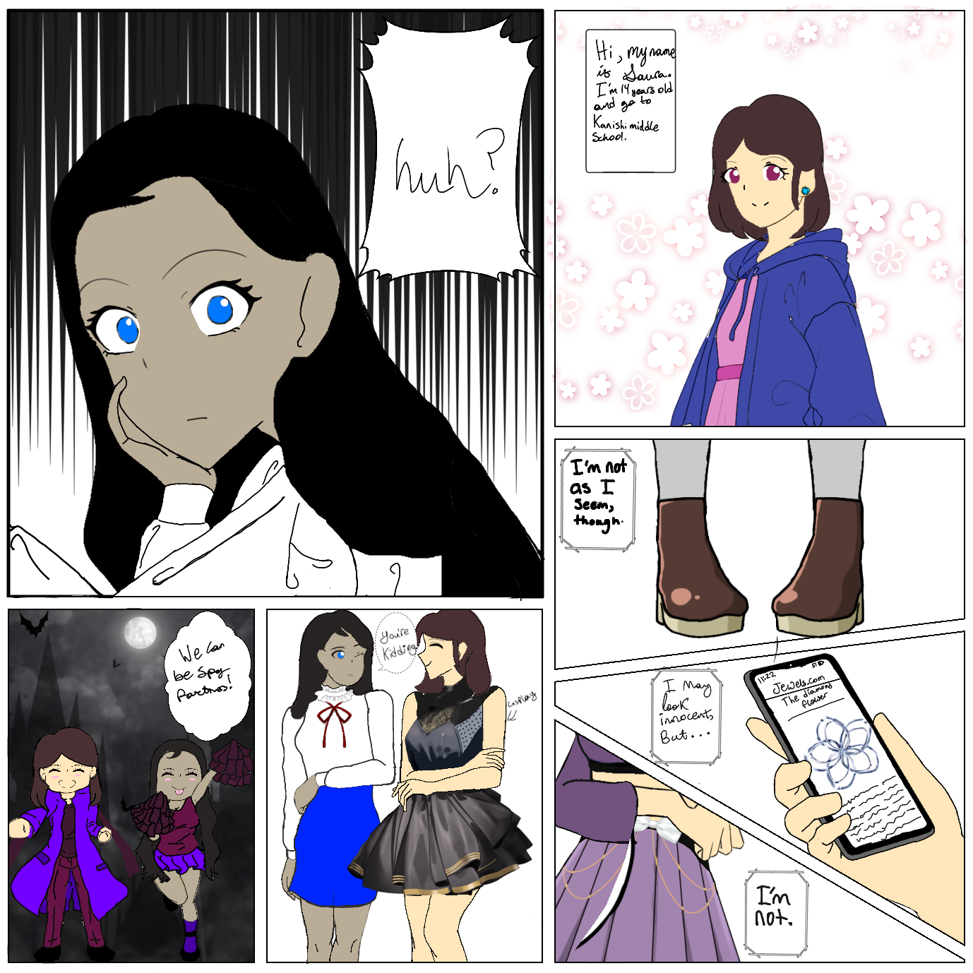manga strip pg. 1 - ibisPaint