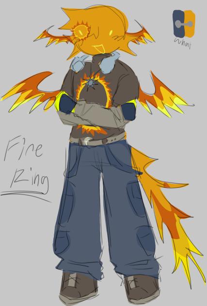 Fire Ring design - ibisPaint