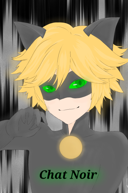 Chat Noir - ibisPaint