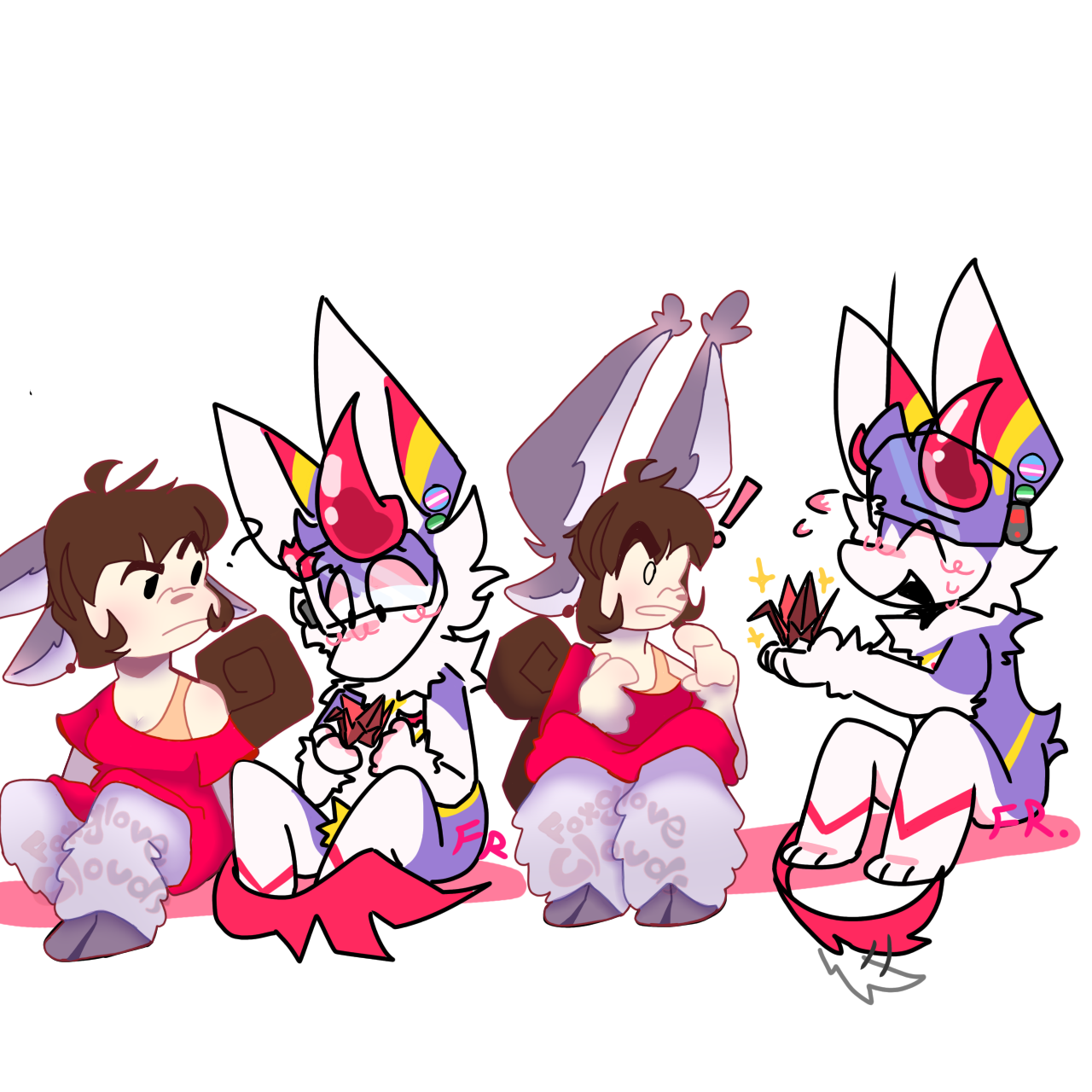 Collab With Folded Rain - ibisPaint