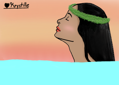 Swimming in the ocean - ibisPaint