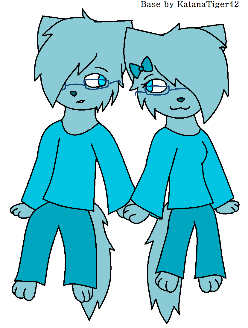 Sniffles and Snuffles as a Furry Cat - ibisPaint