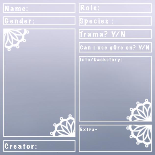 oc template for my comic - ibisPaint