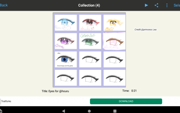 eye challenge - ibisPaint