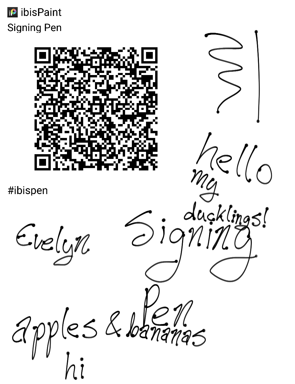 Signing Pen - ibisPaint