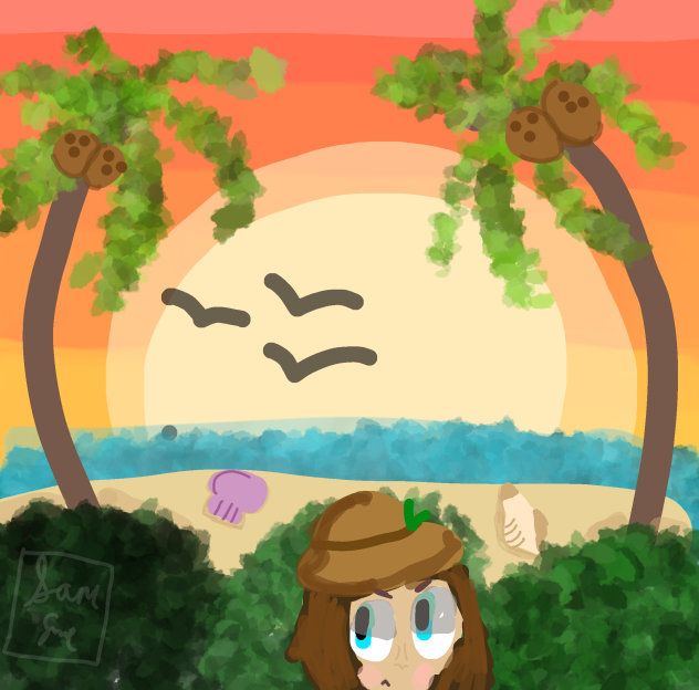 A Tropical Island - ibisPaint