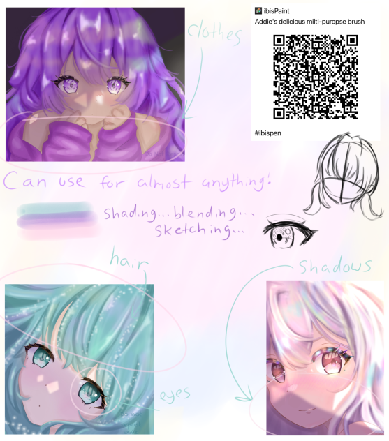 Delicious multi-purpose brush - ibisPaint