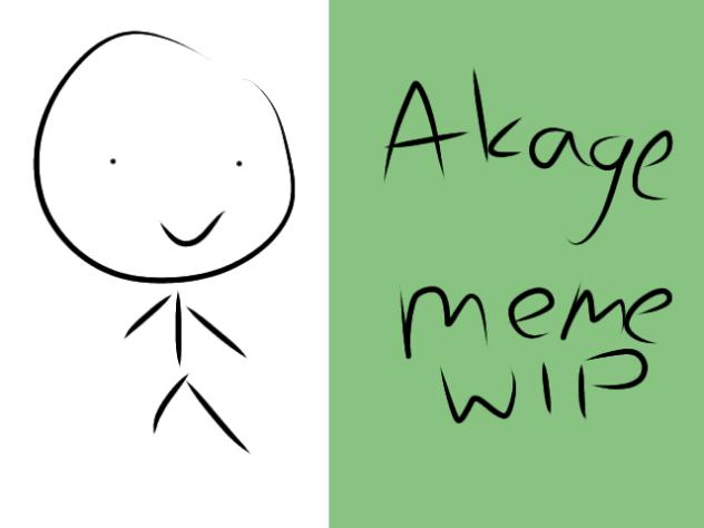 AKAGE MEME (WIP) - ibisPaint
