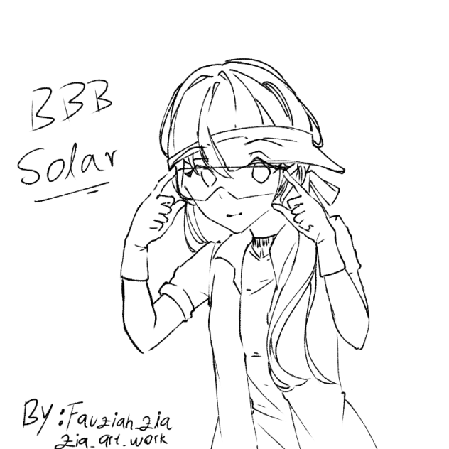 boboiboy solar genderbend - ibisPaint