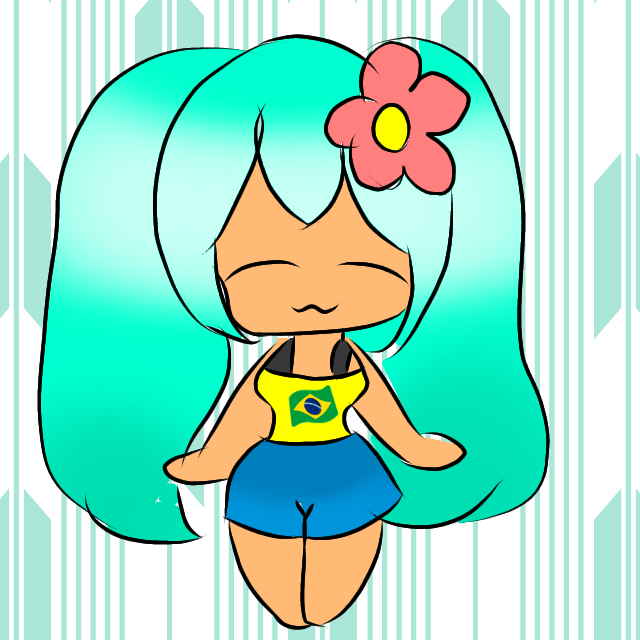 ꧁Miku brazil dance꧂ - ibisPaint