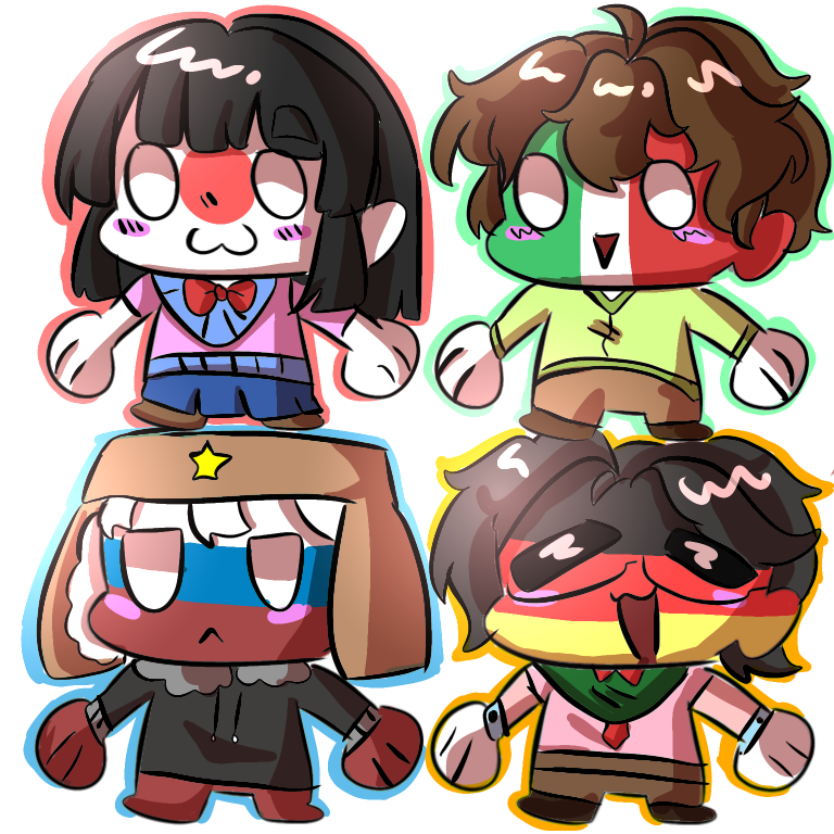 Smol Axis powers - ibisPaint