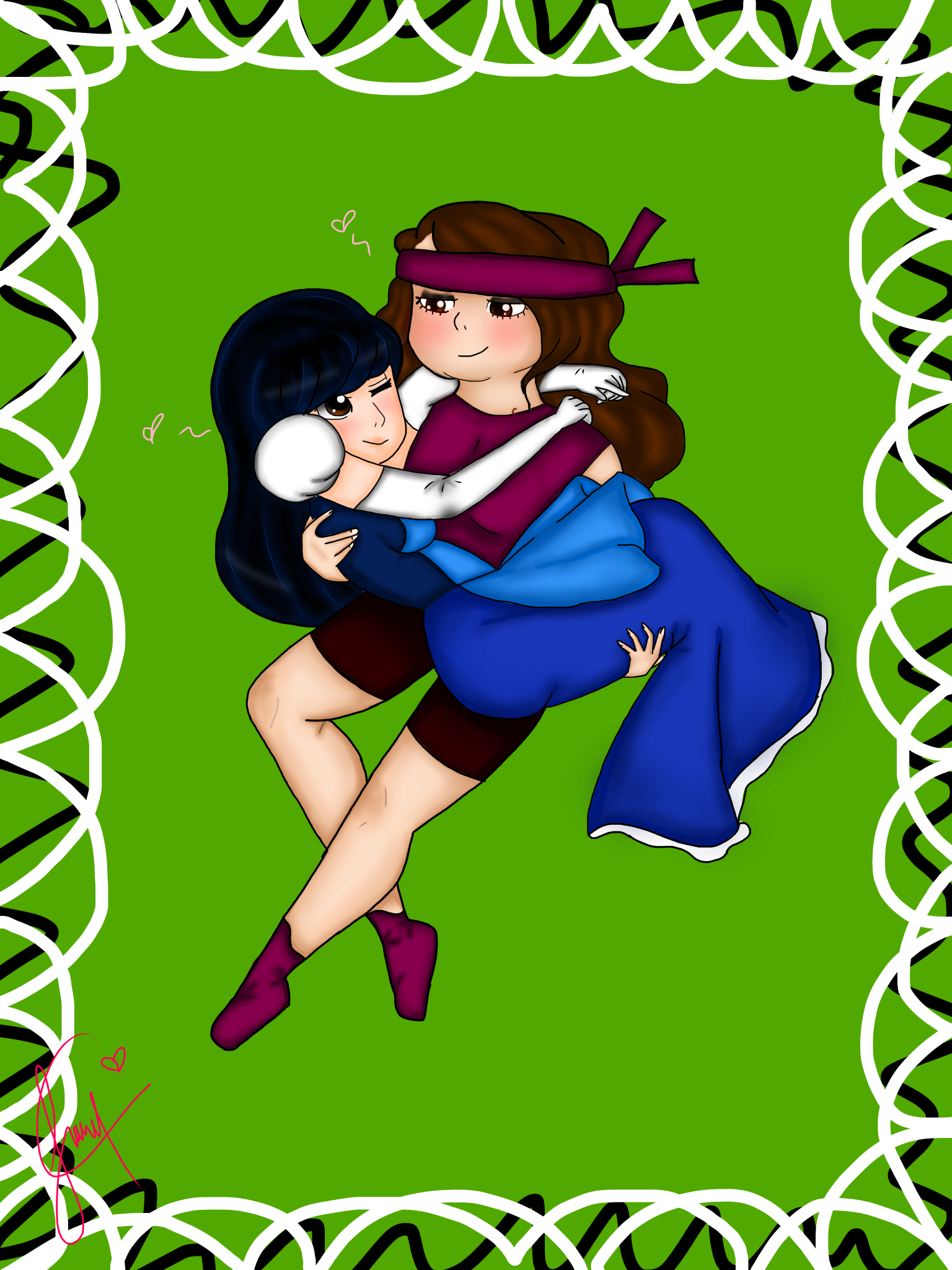 zafiro y ruby (larissa y jeny ) - ibisPaint