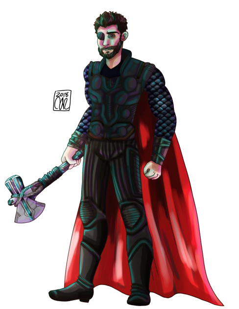 Infinity War Thor - ibisPaint