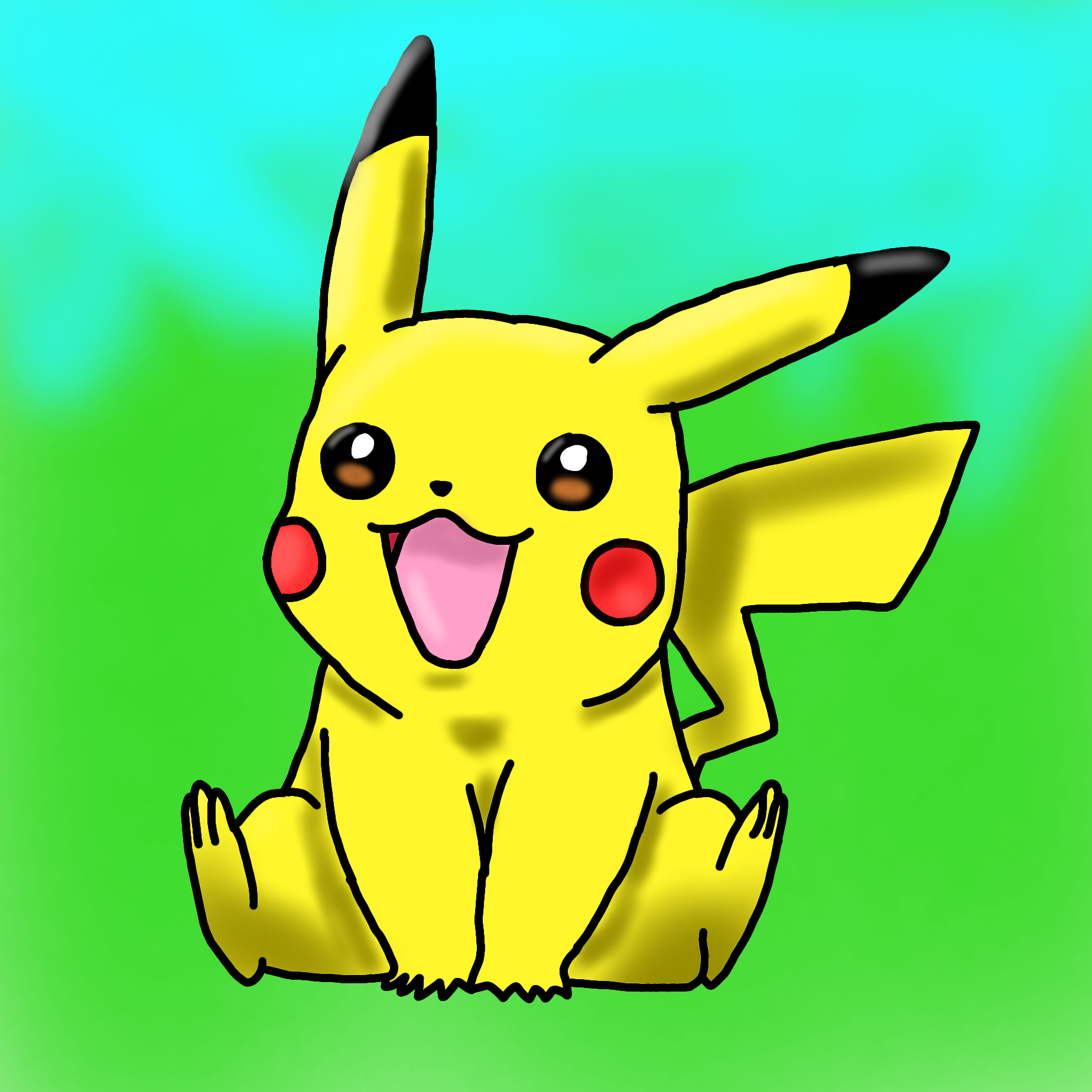 pikachu - ibisPaint