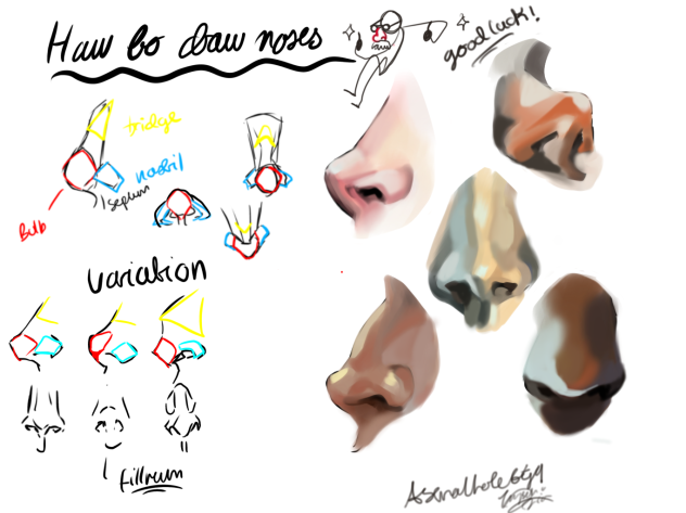 How to draw a sniffer - ibisPaint